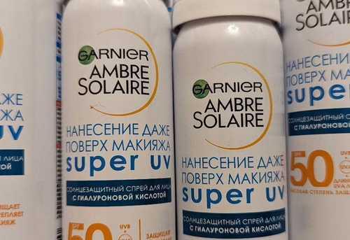Garnier Ambre Solaire спрей для лица SPF 50