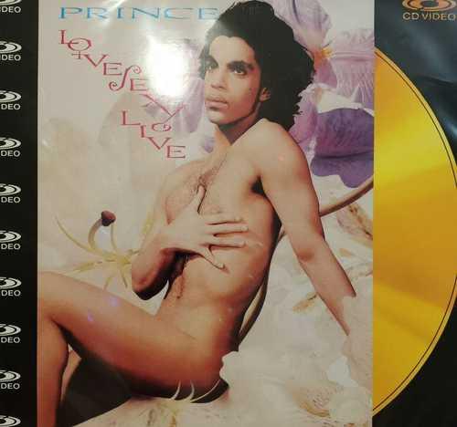 Laserdisc LD Prince Lovesexy Live