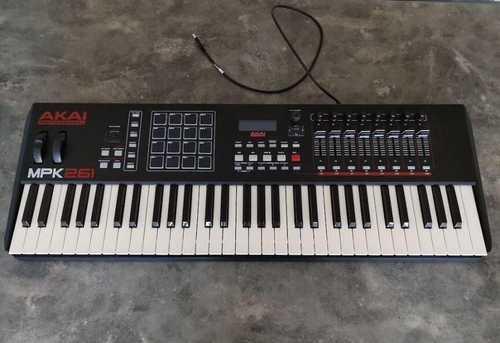 Midi клавиатура akai MPK261