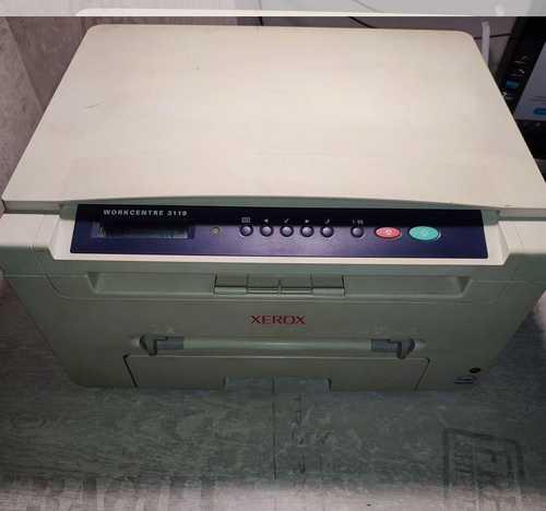 Мфу лазерный xerox 3119 (принтер, копир, сканер)