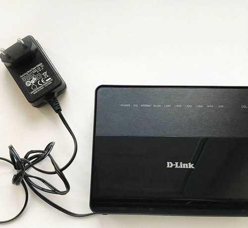 Маршрутизатор беспроводной D-Link DSL-2750U