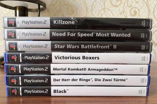Игры для PS2 (лицензия)