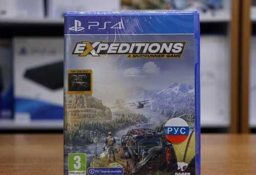 Expeditions: A MudRunner Game PS4 русские субтитры
