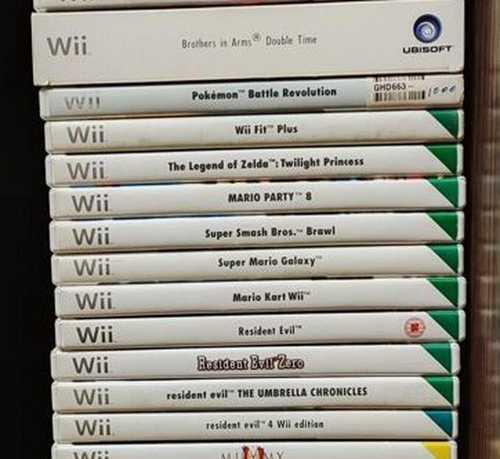 Wii и WiiU игры