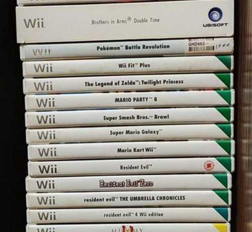 Wii и WiiU игры