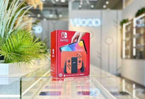Nintendo Switch oled - Mario Red Edition Красный