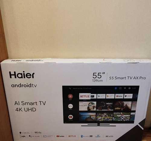 Телевизор Haier 55 SMART tv ax pro