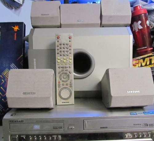 Домашний кинотеатр samsung DVD-CM350 Combo+VHS