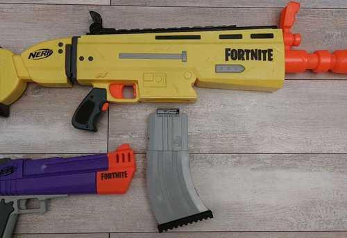 Бластер nerf fortnite