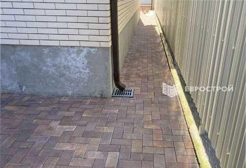 Тротуарная плитка, бордюры, газонная решетка