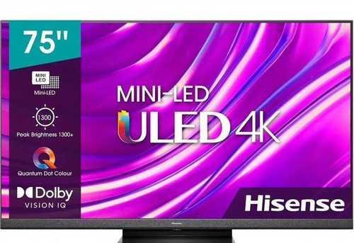 Телевизор Hisense 75" 75U8HQ qled, 4K Ultra HD, че