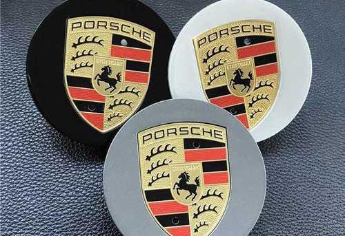 Колпачки заглушки литые диски Porsche Порше 65мм