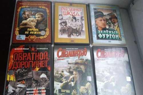 Фильмы СССР DVD 6 штук цена за всё