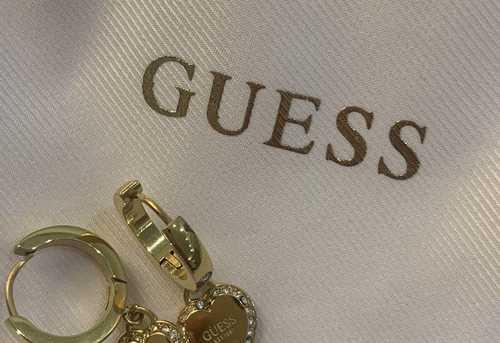 Серьги guess