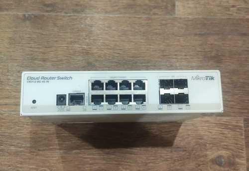 Коммутатор Mikrotik CRS112-8G-4S-IN