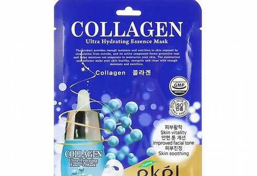 Тканевая маска, д/лица с коллагеном /Collagen Ult