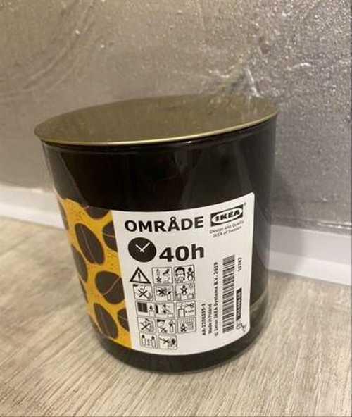 Ароматическая свеча IKEA кофе