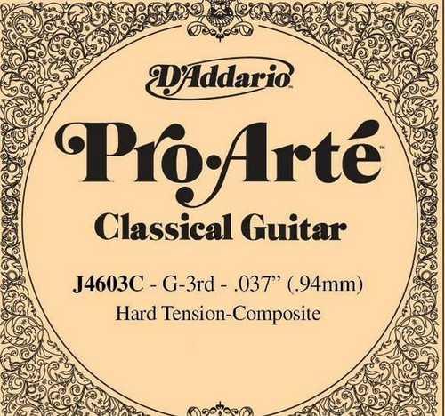 Струны для классической гитары DAddario J4603C