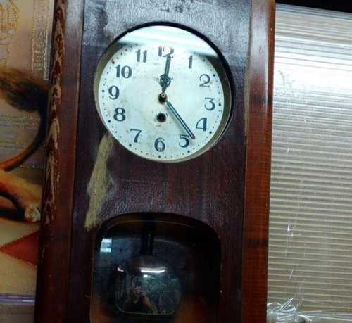 Винтажные Часы Орловский завод настенные 1947 год