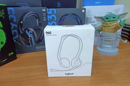 Компьютерная гарнитура Logitech 960 USB Headset