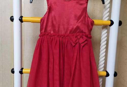 Красное платье HM 98