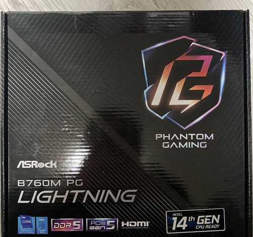 Asrock b760m pg lightning d5