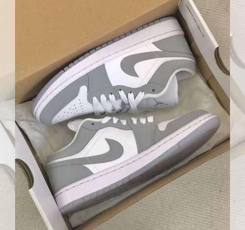 Air Jordan 1 Low Wolf Grey оригинал