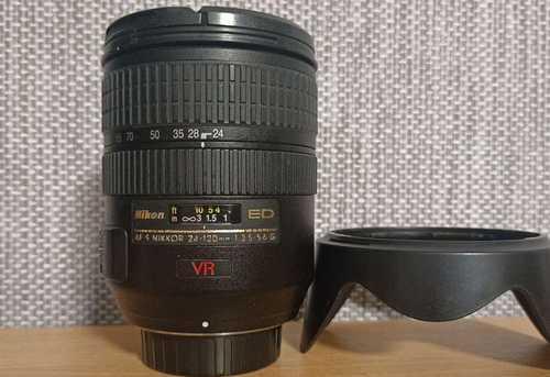 Объектив Nikon 24-120mm f/3.5-5.6G VR