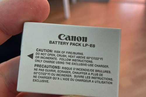 Батарея для фотоаппара Canon
