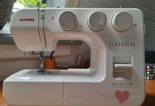 Швейная машинка Janome Exact Quilt 18A