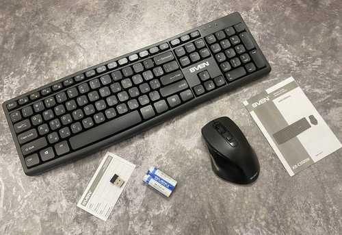 Беспроводная клавиатура и мышь Sven KB-C3500W