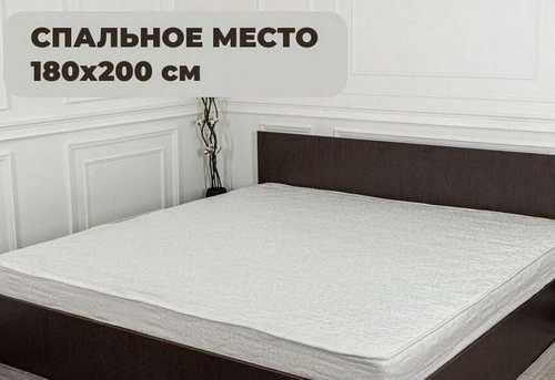 Кровать двухспальная с матрасом аскона бу