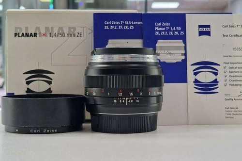 Carl Zeiss Planar T* 1.4/50 ZE Canon S№15853915