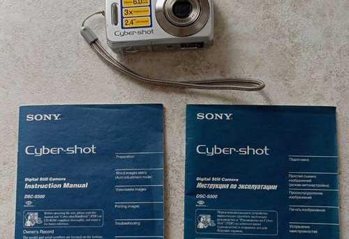 Фотоаппарат Sony DSC-S500 на запчасти