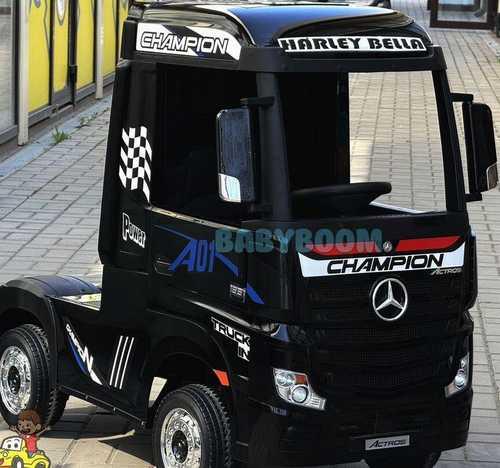 Детский электромобиль mercedes Actros фура