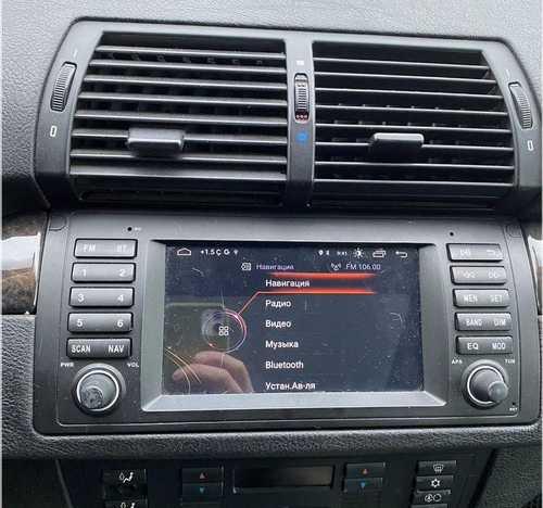 Магнитола android bmw e39 bmw e53