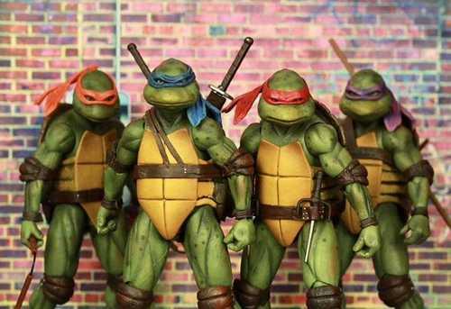 Черепашки Ниндзя 1990 Neca Tmnt Игрушки Фигурки