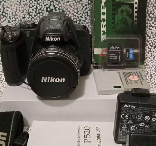 Nikon coolpix P520 Б/У