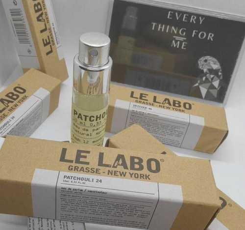 Духи тестер 10 мл от LE labo аромат Patchouli 24