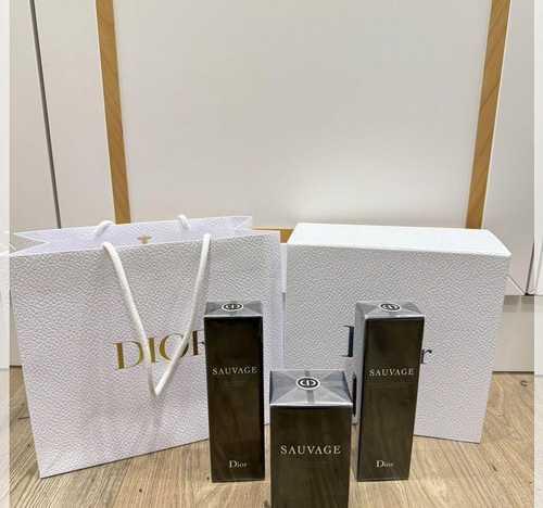 Dior sauvage набор мужской