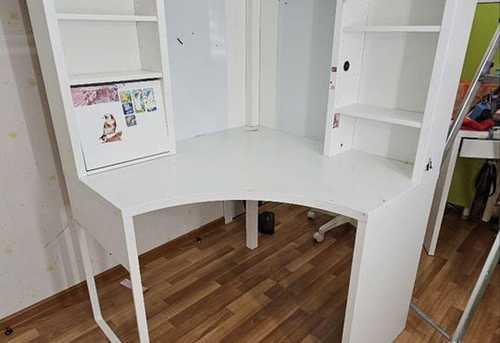 Письменный стол IKEA mikke угловой