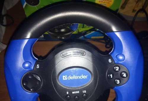 Игровой руль Defender Adrenaline mini LE
