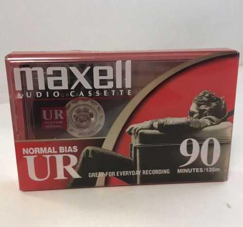 Аудиокассета maxell ur 90