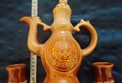 Чайник заварочный Олимпиада-80 Керамика СССР