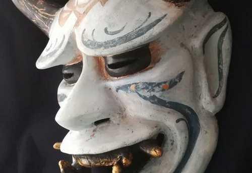 Японская маска Хання, Они, маска демона