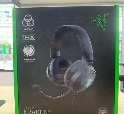 Компьютерная гарнитура Razer Kraken V3, черный