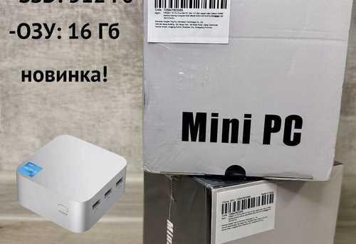 Мини пк T8 Plus Intel 12gen N100/16gb/500gb/win11