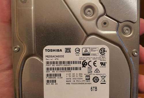 Жесткий диск Toshiba 6тб, HDD