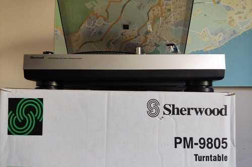 Sherwood PM-9805 Проигрыватель винила + фонокорр