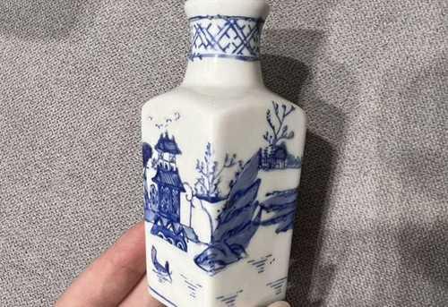 Антикварная ваза Китай ручная роспись